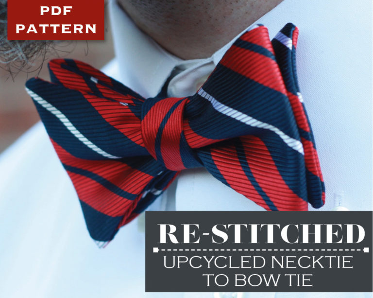 Bow Tie PDF Sewing Pattern | Binski's Studio